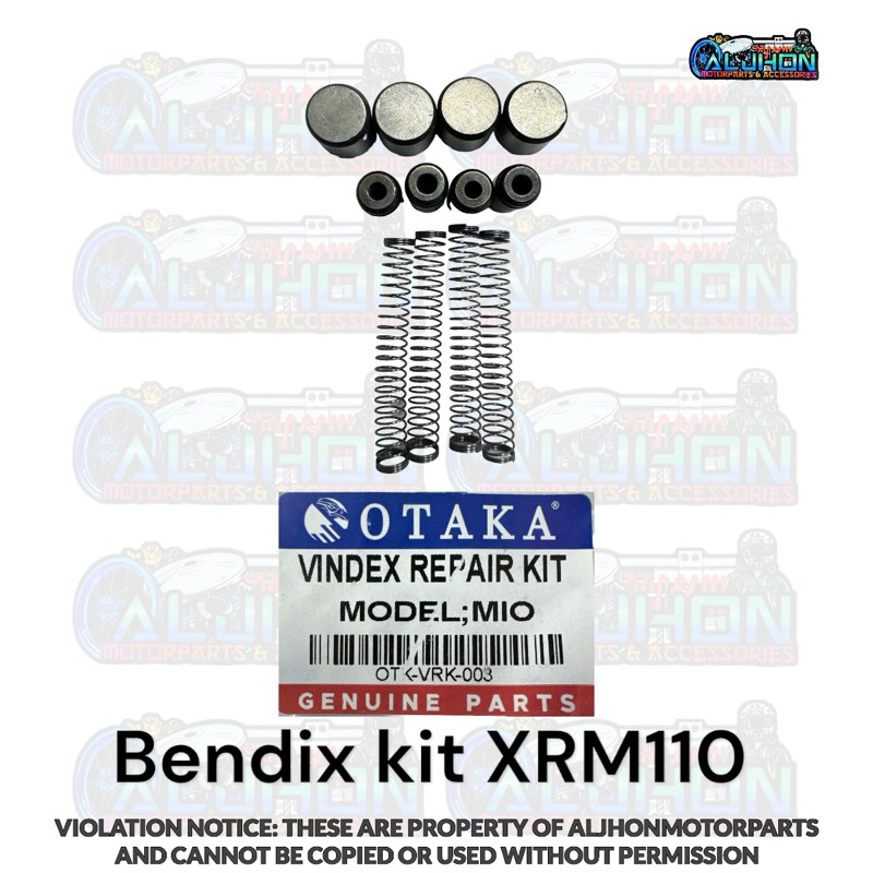 Bendix Repair Kit Xrm 110 | Shopee Philippines