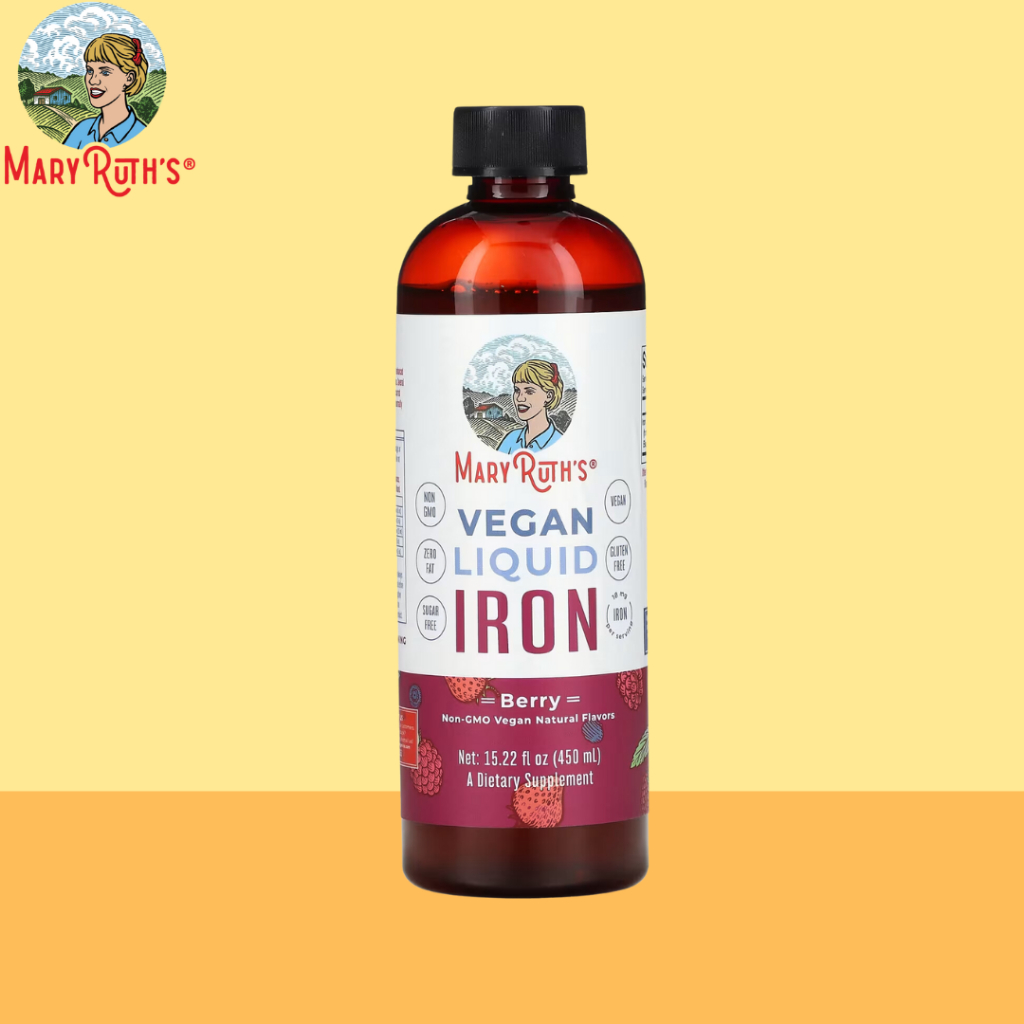 MaryRuth's | MaryRuth's, Vegan Liquid Iron, Berry, 15.22 fl oz (450 ml ...