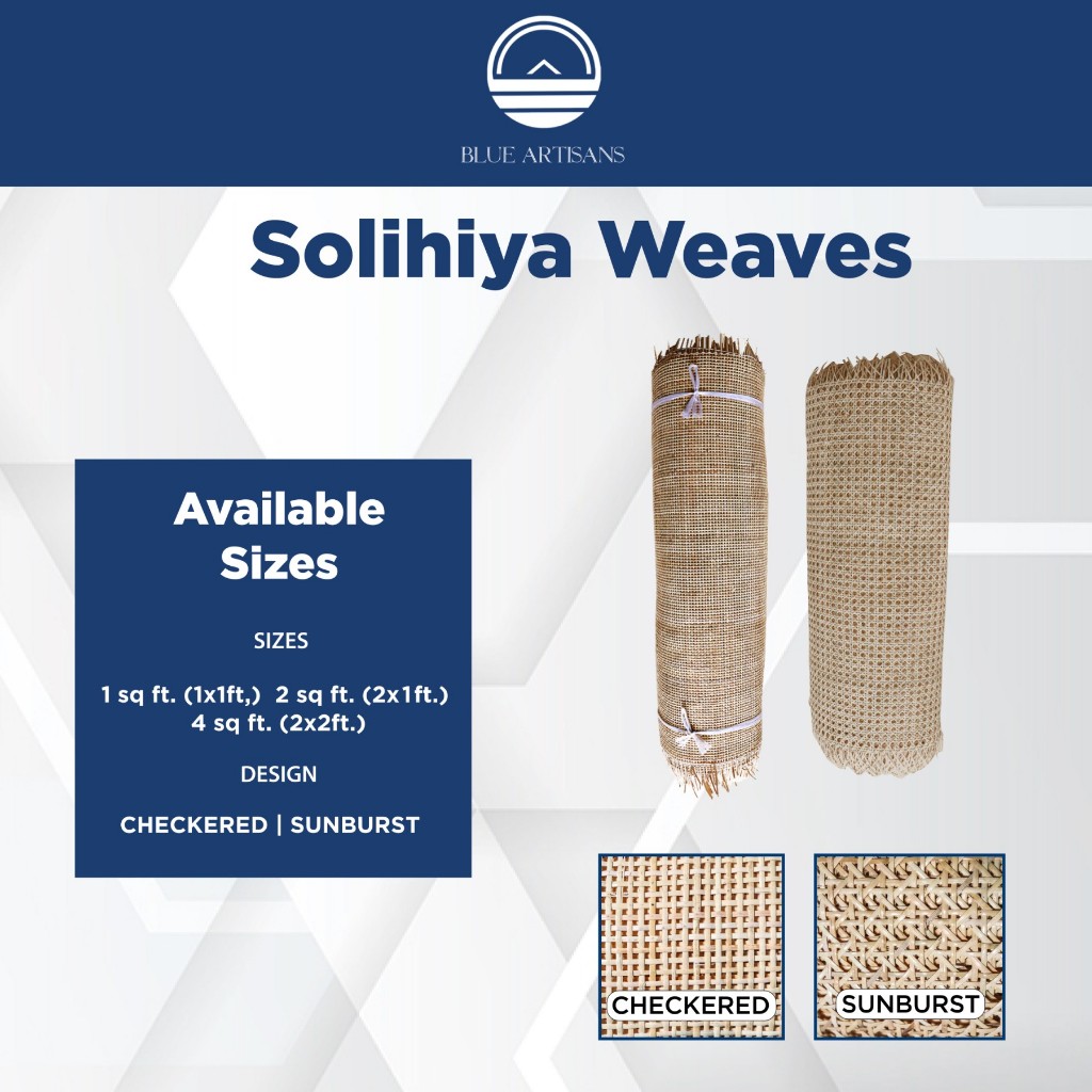 Natural Solihiya Weave Rattan Cane Webbing | Shopee Philippines