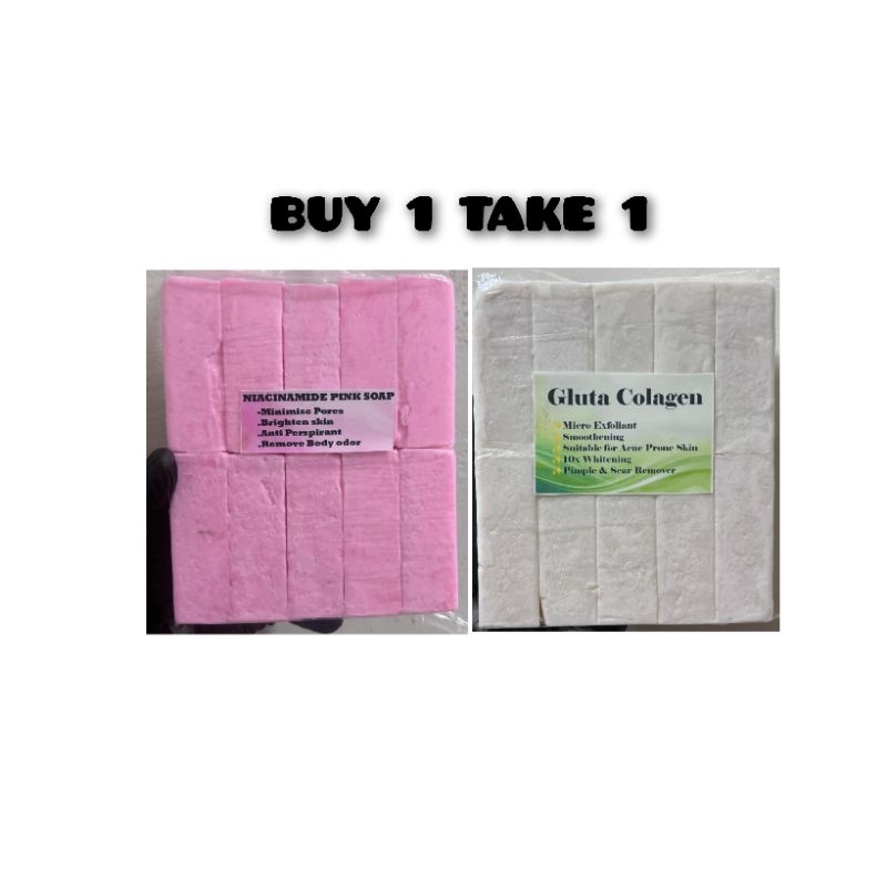 gluta nia soap 10xwhitening soap buy 1 take 1 2kilo | Shopee Philippines