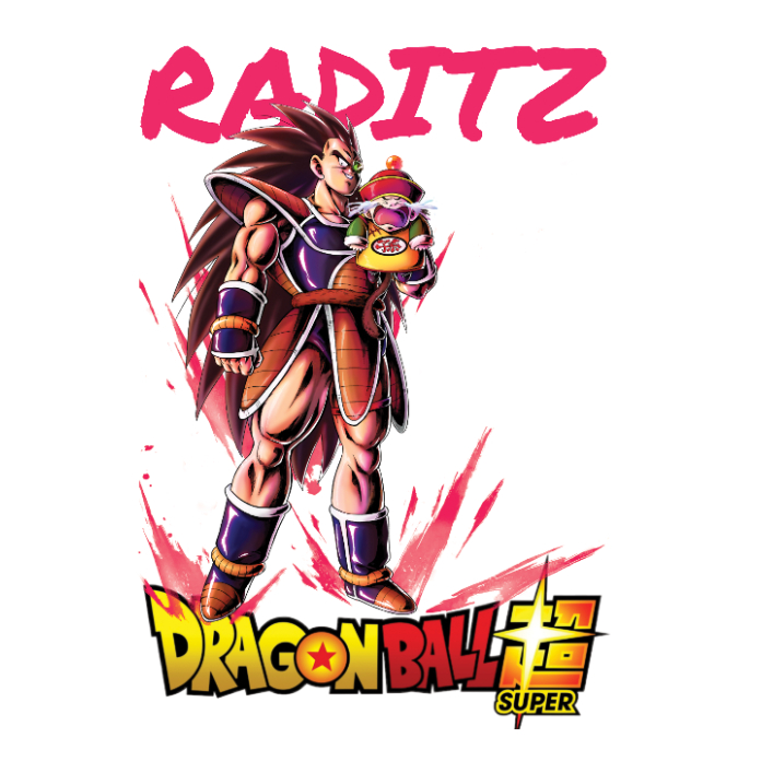 Dragon Ball Z Design Premium DTF PRINTS Ready Made Design Available Per ...