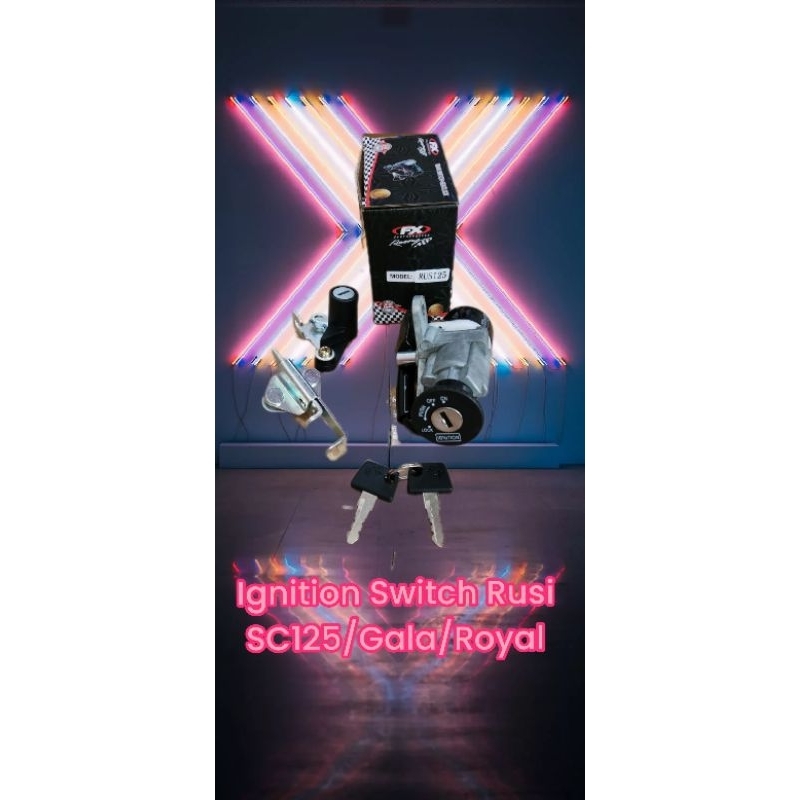 Ignition Switch Assembly Rusi SC125, Gala, Royal | Shopee Philippines