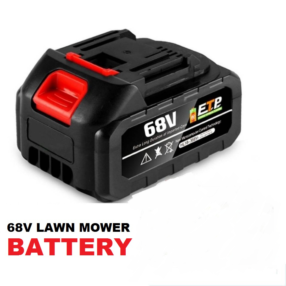 68V Rechargeable Li-ion Battery Electric Grass Trimmer for Lawn Mowers ...