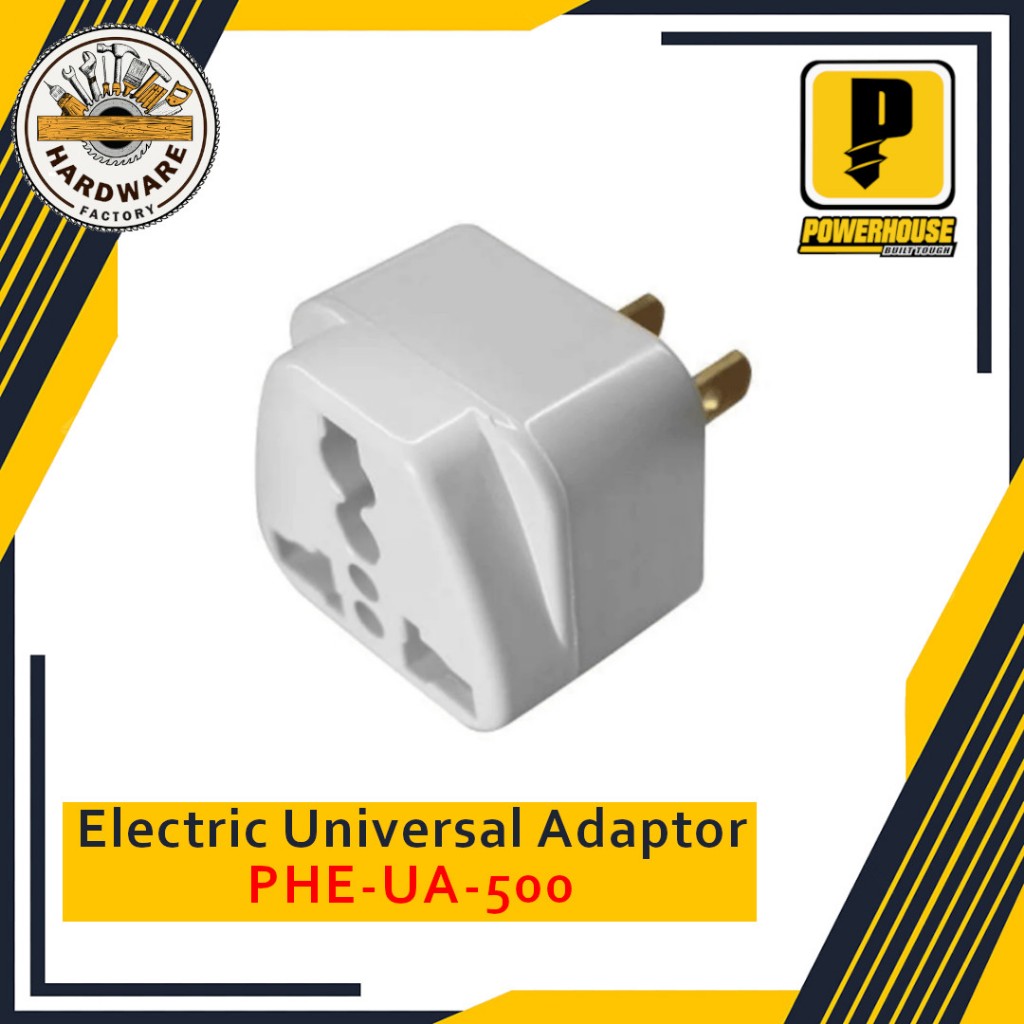 POWERHOUSE Electric Universal Adaptor 15A | Shopee Philippines