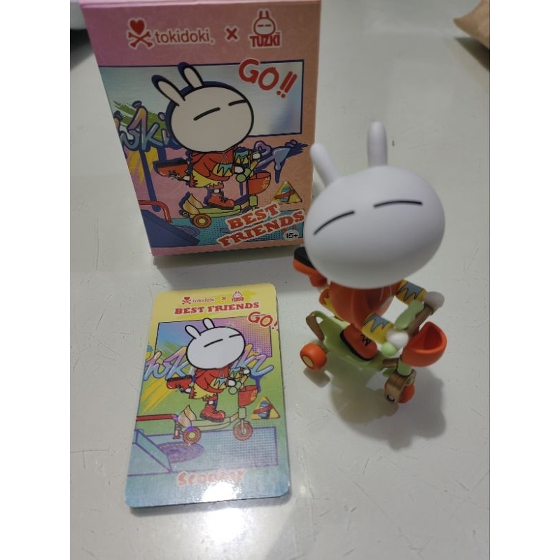 Miniso Tokidoki x Tuzki Blind box figure - Scooter | Shopee Philippines