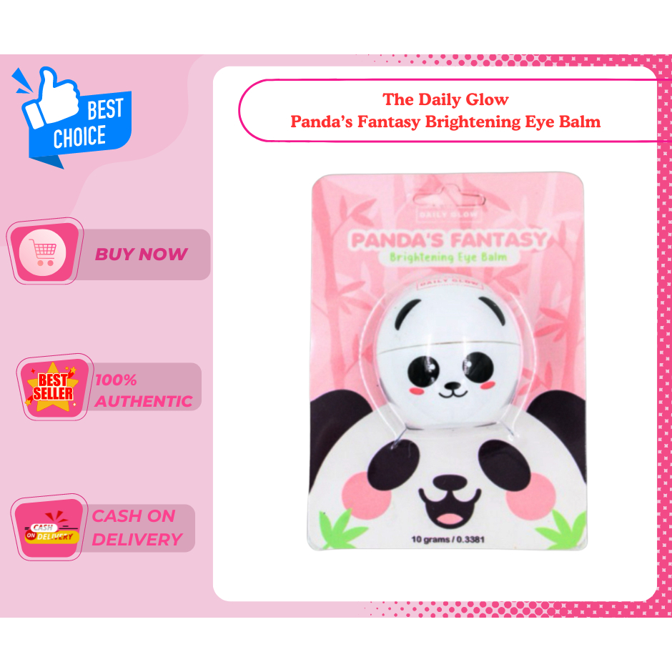 The Daily Glow Panda's Fantasy Eye Balm - 10g Brightening & Hydrating ...