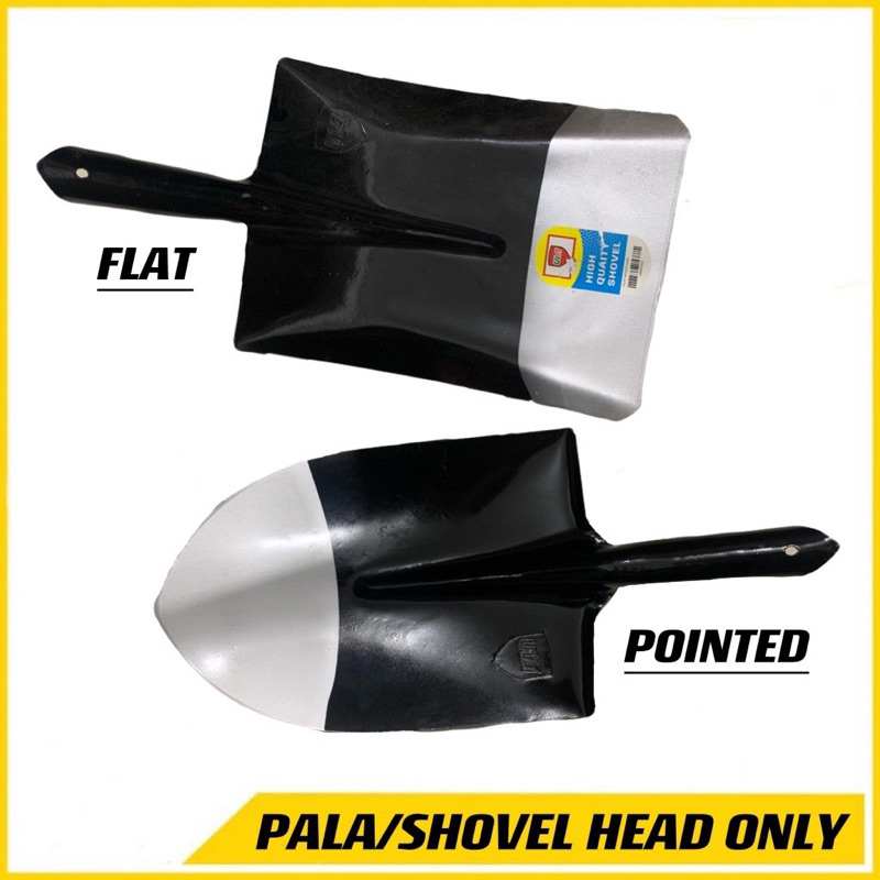 High Quality Metal Shovel HEAD only Pointed and Flat (PALA HEAD ONLY ...