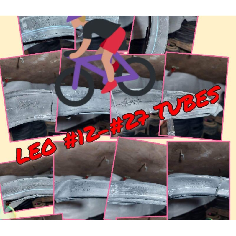 Leo tubes Leo Tube interior all sizes 12 14 16 20 26 27 Leo bike tubes || 24/22 Leo tubes ...