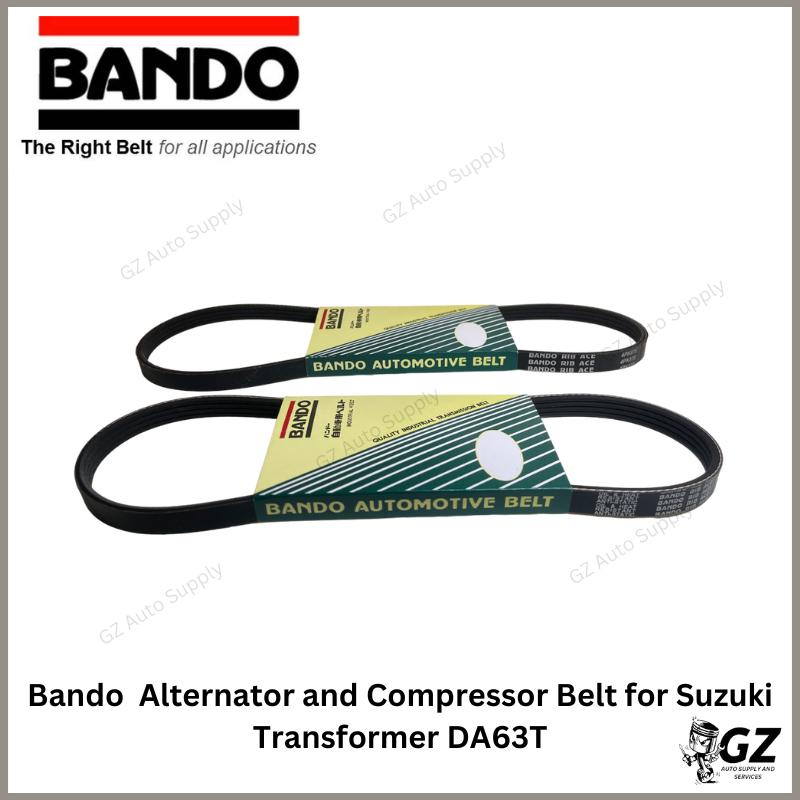 Bando Fan Belt set for Suzuki Transformer DA63T Alternator and ...