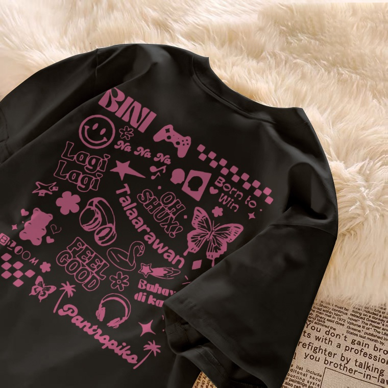 BINI Philippine Girl Group Beach Collection Graphic Printing Casual ...