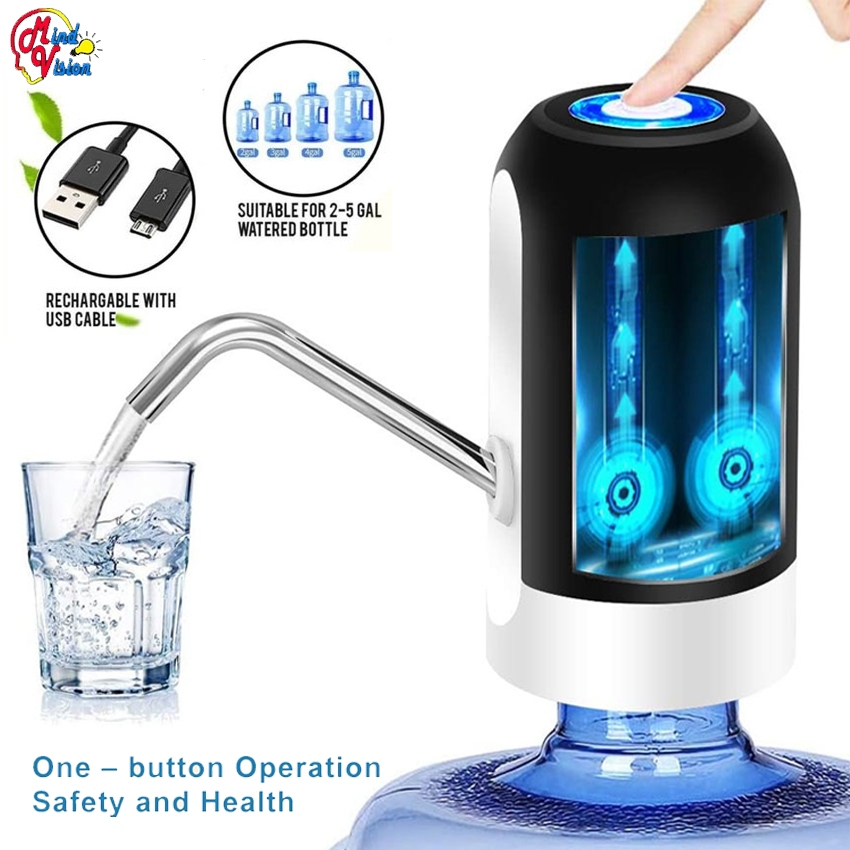 MD-09 Automatic Water Pump, USB Charging Automatic Drinking Water Pump ...