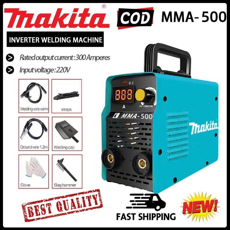 Makita MMA-400 / 500 / 600 DC ARC Inverter Welding Machine (Model B) | Shopee Philippines