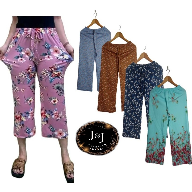 J&J Adult Ladies Tokong Square Pants / Printed Designs / Fit Small ...