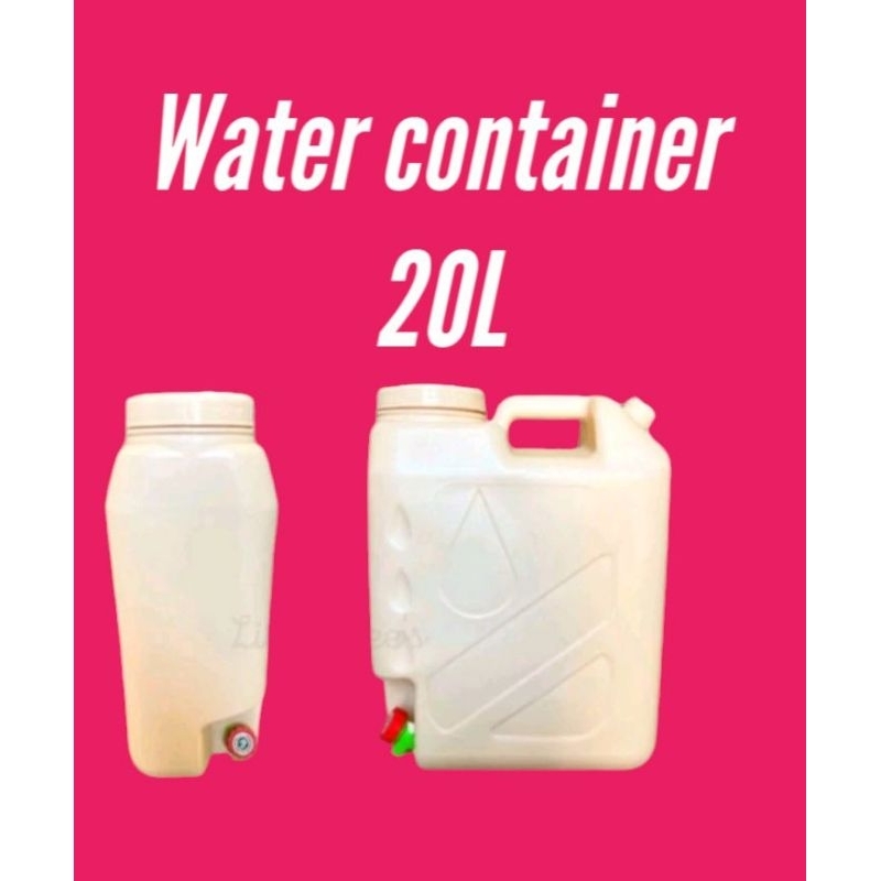 20L New Classy Aesthetic Beige Water Container 5 Gallon/20L | Shopee ...