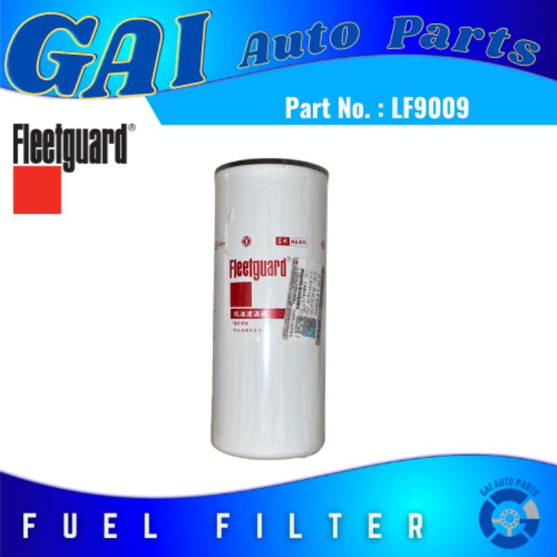 FLEETGUARD Fuel Filter High Performance (LF9009) Cummins Approved ...