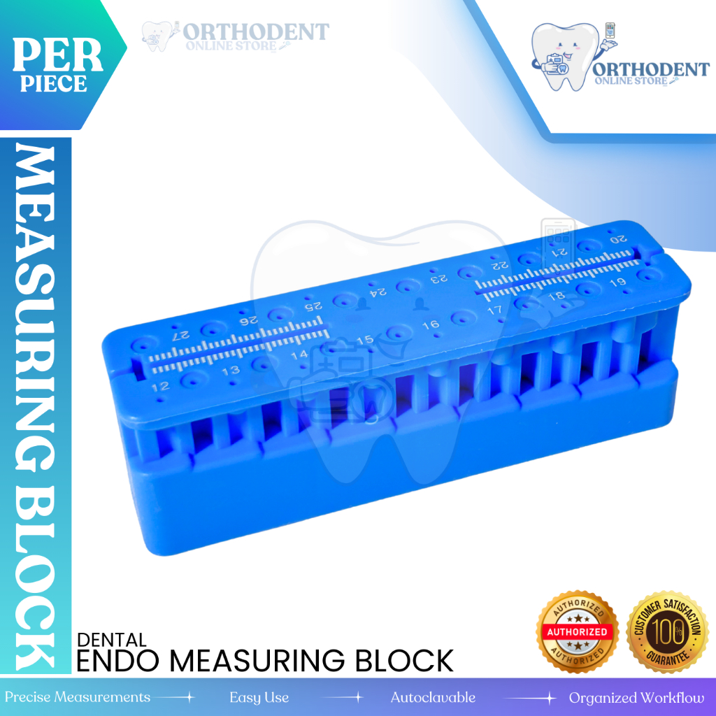 Orthodent2021 | Dental Endo Measuring Block: Autoclavable Endodontic ...