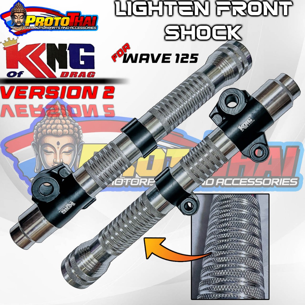Lighten Front Shock Wave 125 Maxspeed | Shopee Philippines