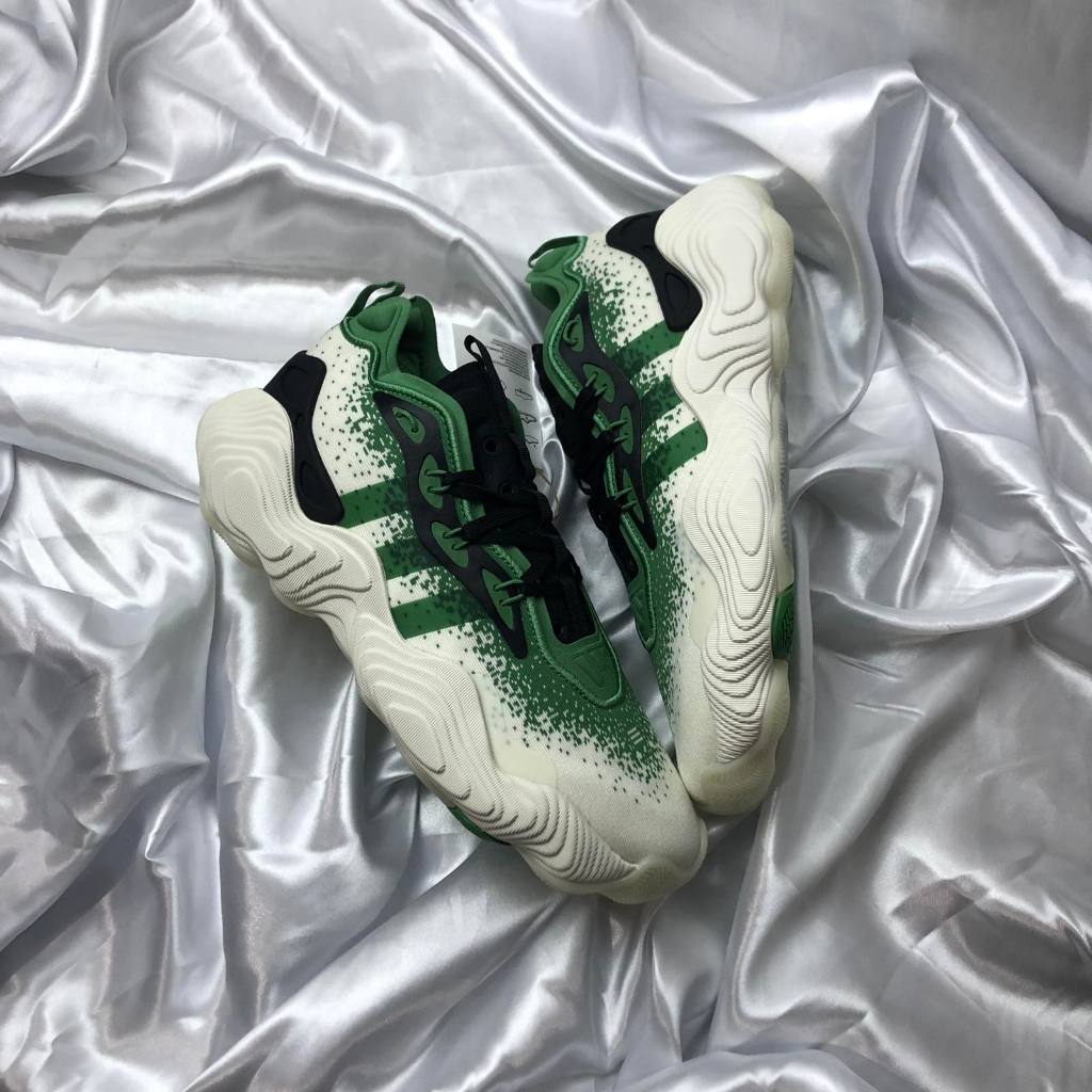 ORIGINAL ADl TRAE YOUNG 3 PRELOVED GREEN MEN BASKETBALL SHOES | IE2703 ...