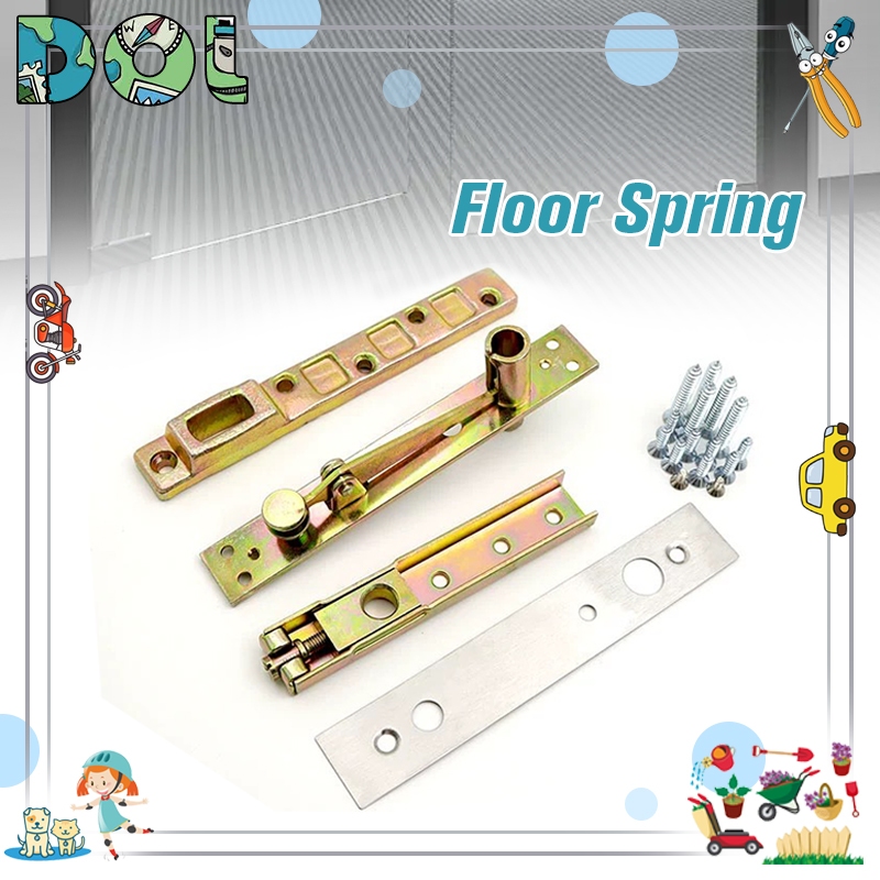Framed Door Pivot Hardware Top Bottom Hinges Aluminum Pivot Axles Swing ...