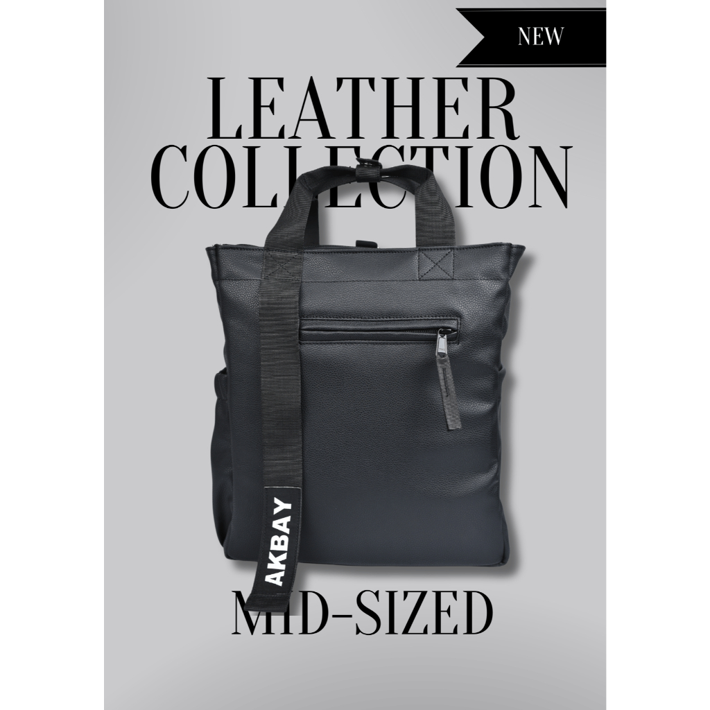 AKBAY Matte - Vegan Leather (3-WAY BAG) | Shopee Philippines