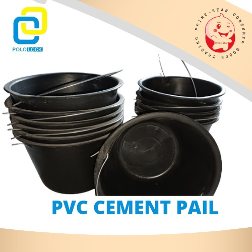 PVC BLACK CEMENT PAIL #12 XYY | Shopee Philippines