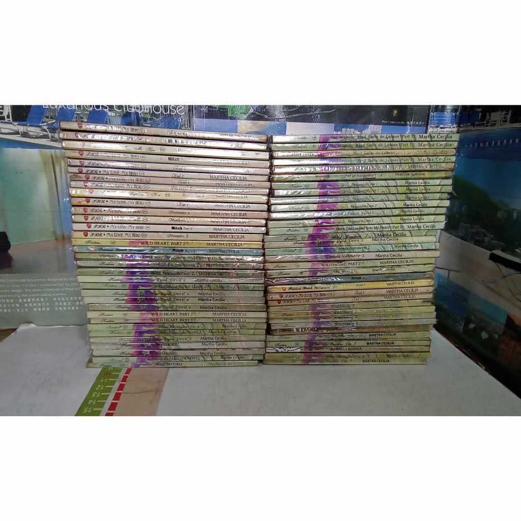 TL07 TAGALOG ROMANCE POCKETBOOKS >> Martha Cecilia Collection (Pre ...