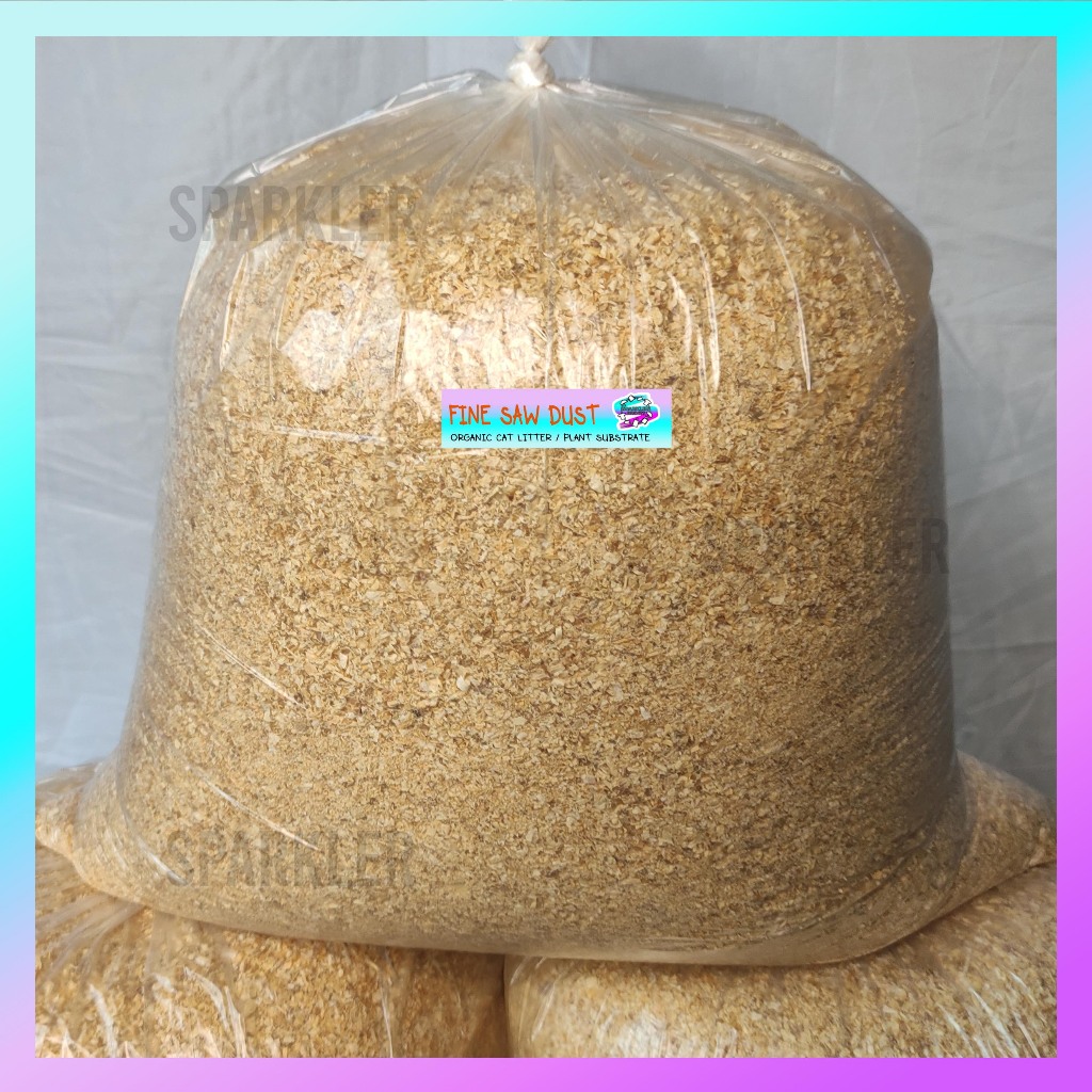 3 Kilos Fine Saw Dust Kusot for Plant Substrate / Alternative for Cat ...
