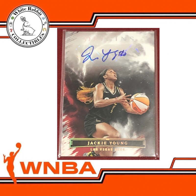 WNBA PANINI ORIGINS 2023 - Jackie Young Origins Autograph Signature ...