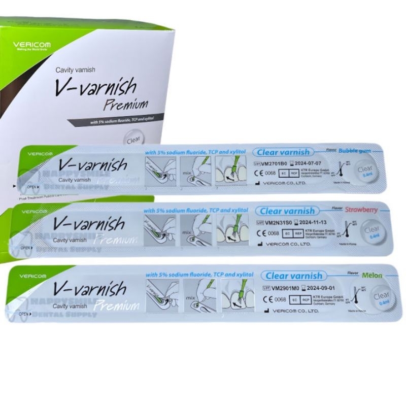 Vericom V-Varnish Bubble Gum, Strawberry sold per piece | Shopee ...