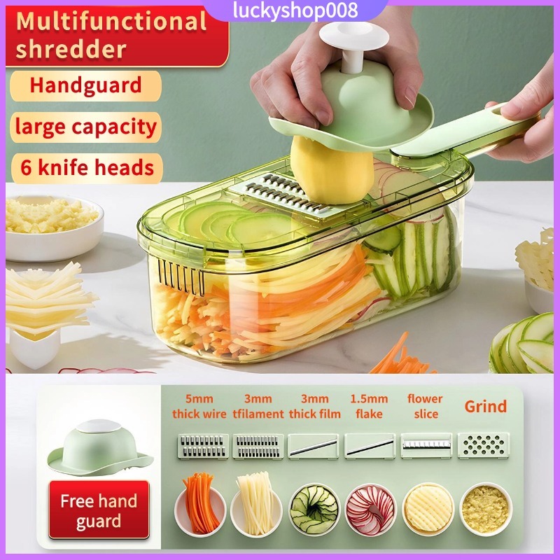 Get Creative in the Kitchen with the 6 In 1 Vegetable Cutter - Slice ...