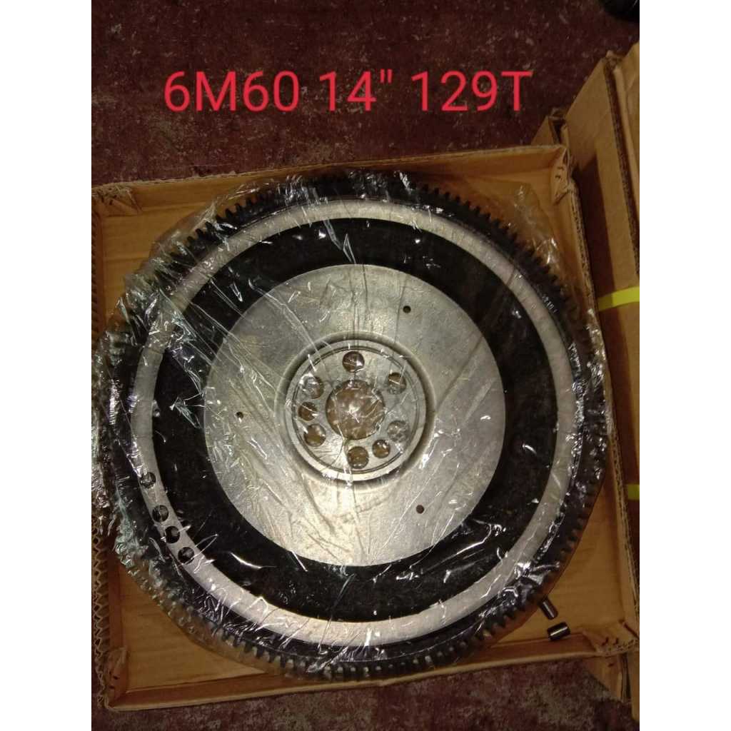 Flywheel Assembly Hino 6M60 4BD1/4BE1 EK100/EK13C 6WA1/6WF1 6D14 6M60 ...