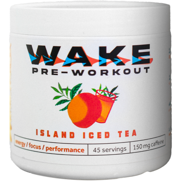 Wake pre work out 45 servings with scooper 324g per tub | Shopee ...