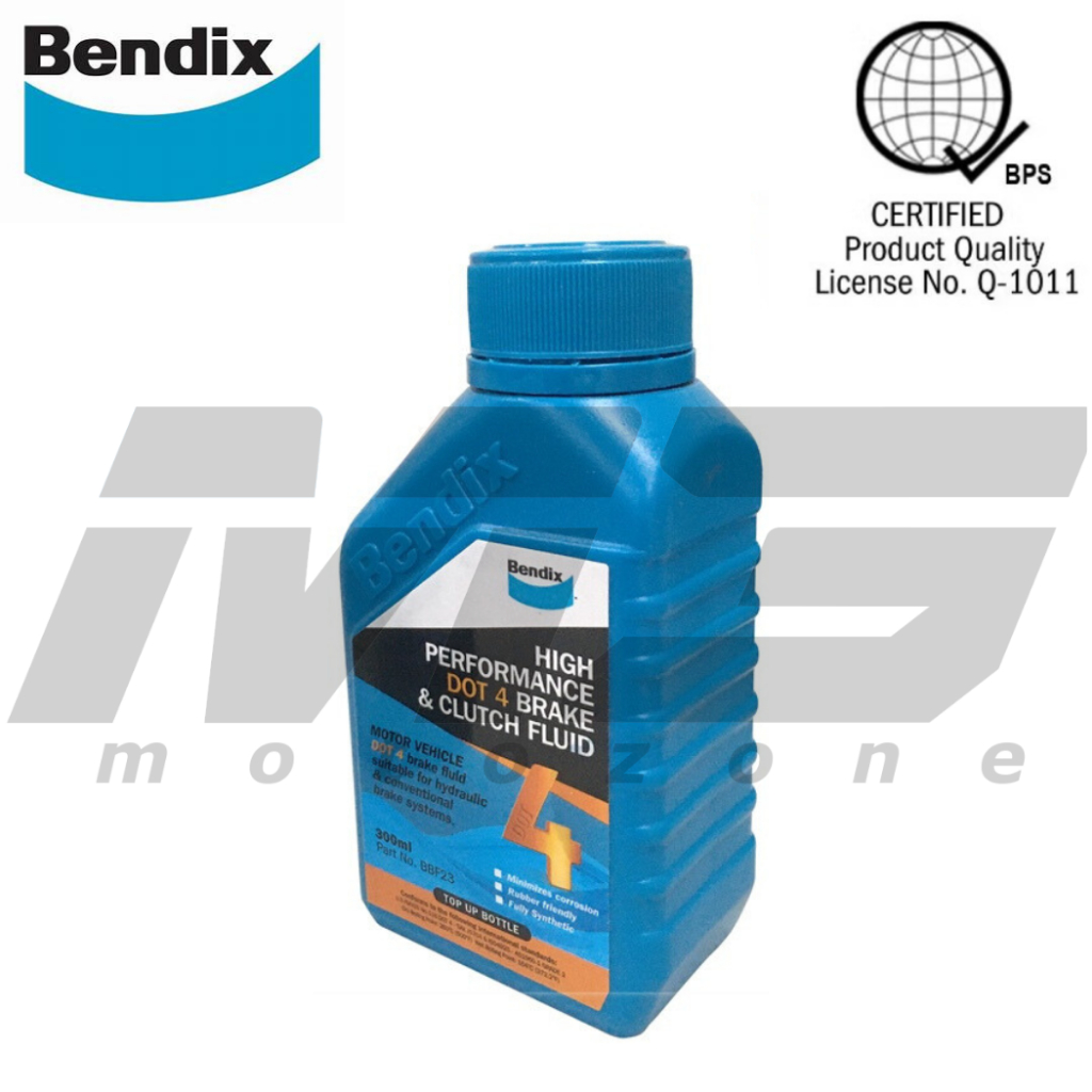 Bendix High Performance Brake & Clutch Fluid DOT 4 300ml | Shopee Philippines