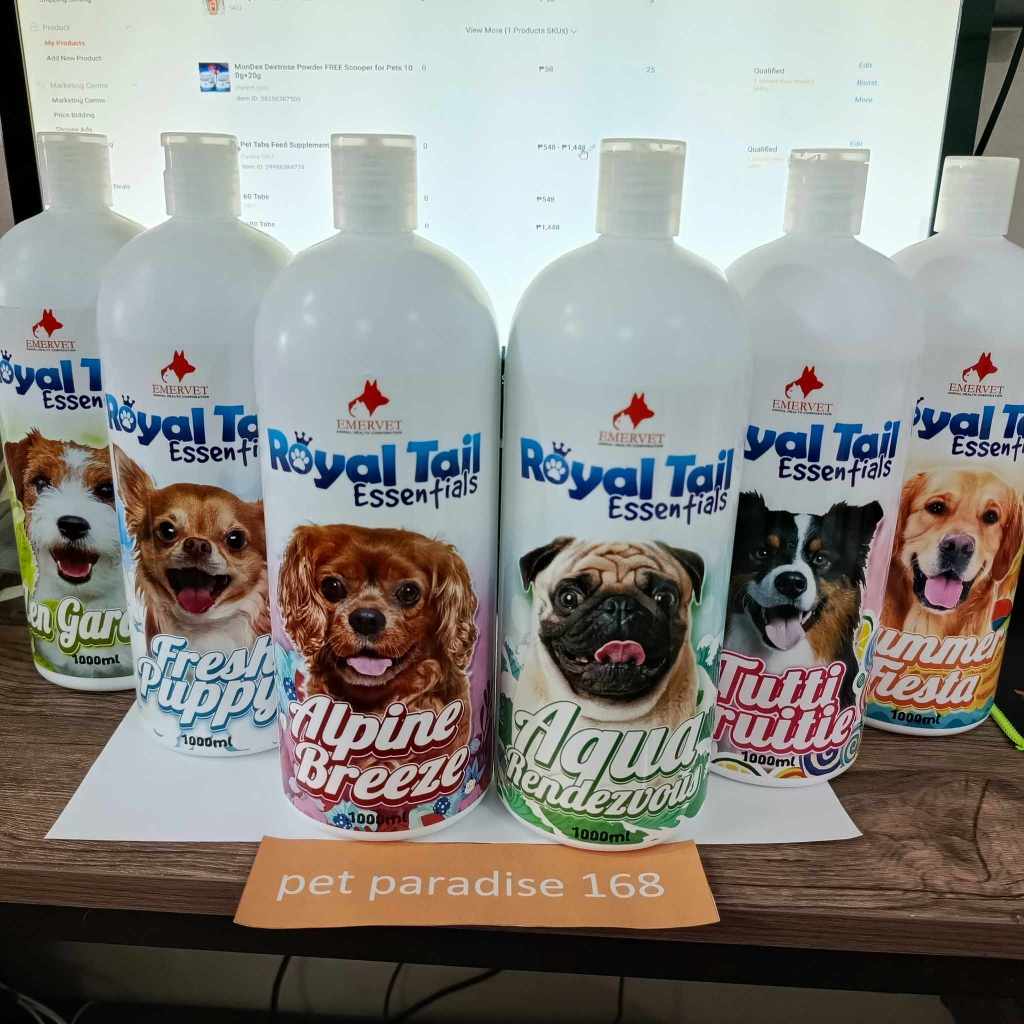 Royal Tail Essentials Shampoo 6 Scents 1000mL pet paradise | Shopee ...