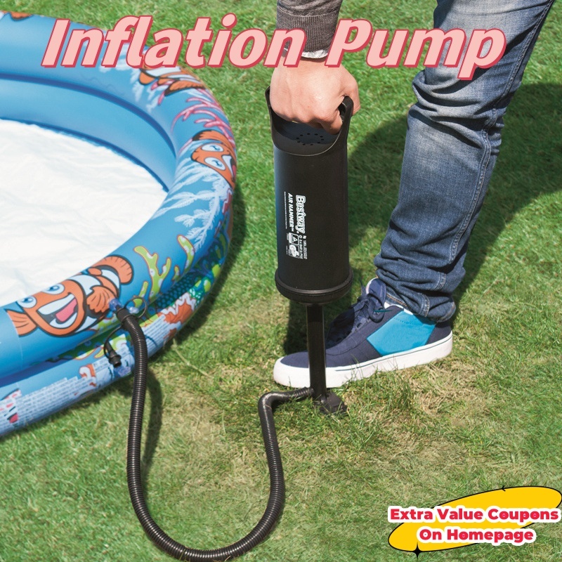 Inflation Pump Two-way Air Intake Manual Pump Swim Ring Pool Kayak ...