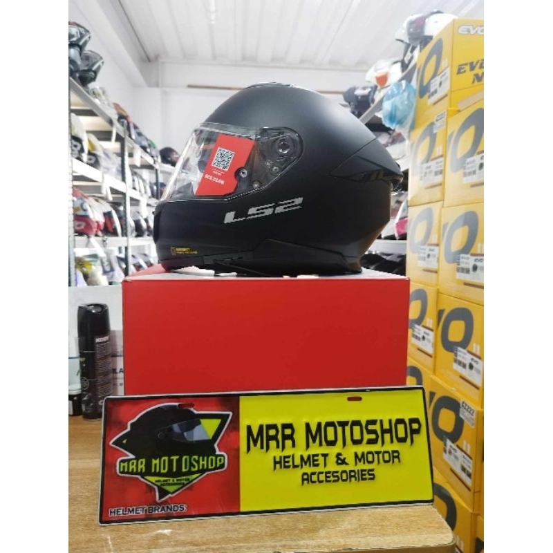 Ls2 stream evo II matteblack fullface helmet | Shopee Philippines