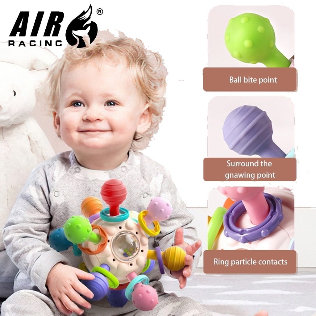 Newborn Manhattan Atomic Ball Sensory Teething hand grip ball toy ...