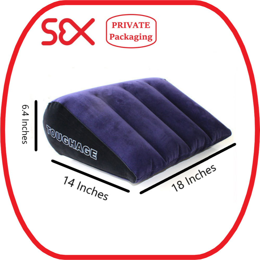 Inflatable Magic Triangle Sex Pillow Options Couple Posture Adult Sex ...