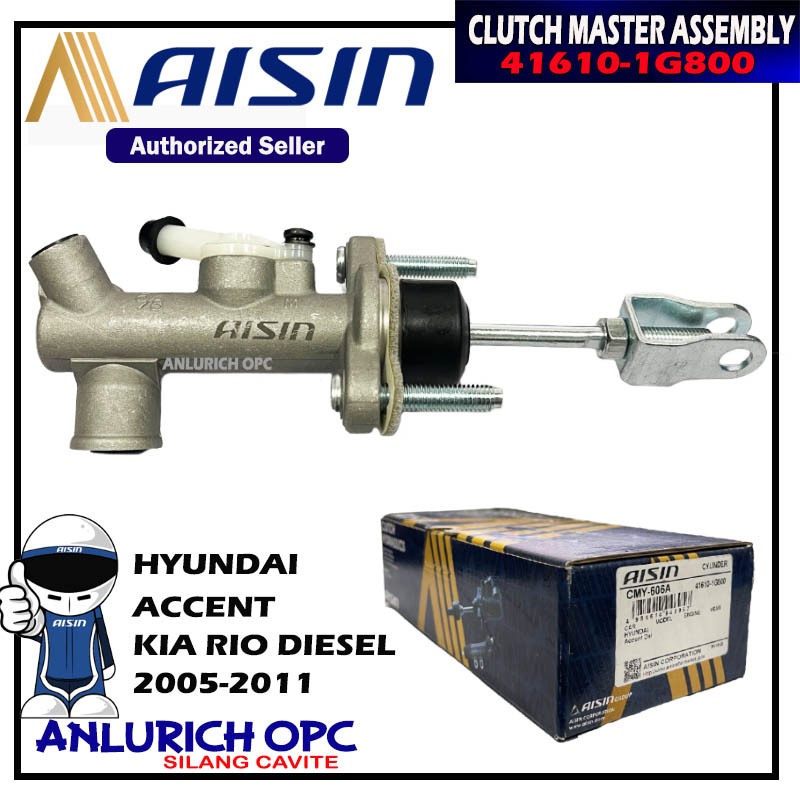 AISIN Clutch Master Assembly HYUNDAI ACCENT / KIA RIO DIESEL ENGINE ...