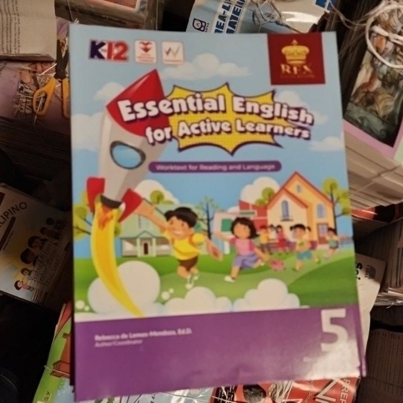 Essential English for Active Learner's Grade 5 2023 edition | Shopee ...