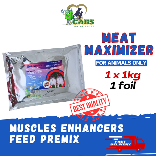 Meat Maximizer Hog Feed Premix – Enhance Pig Muscles – 1kg | Shopee ...
