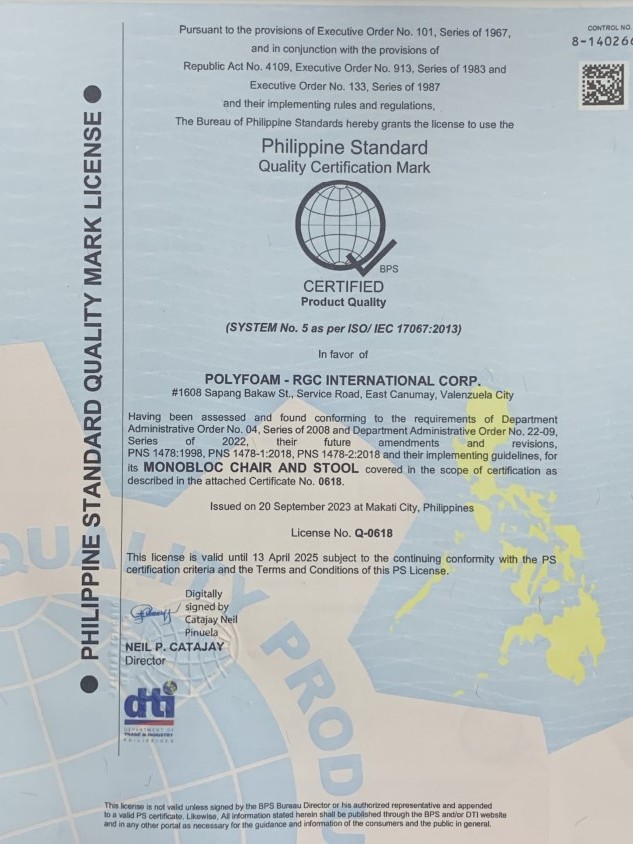 Uratex Monoblock 201 Stool (Set of 4) | Shopee Philippines