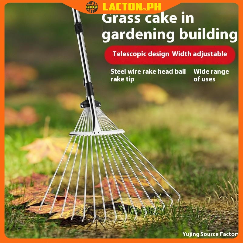 Adjustable rake claw grass rake head garden tools with handle kalaykay ...