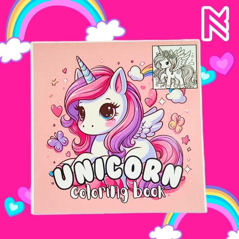 Coloring book / Alphabet Trace and Color For kids(UNICORN,PRINCESS ...