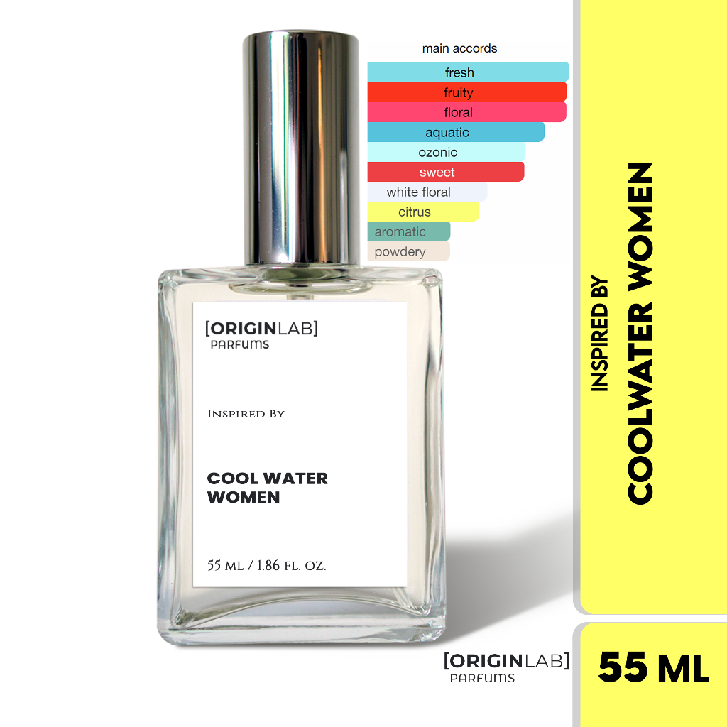 COOL WATERR Women Inspired Perfume for Women ORIGINLAB 30% Oil Rich ...
