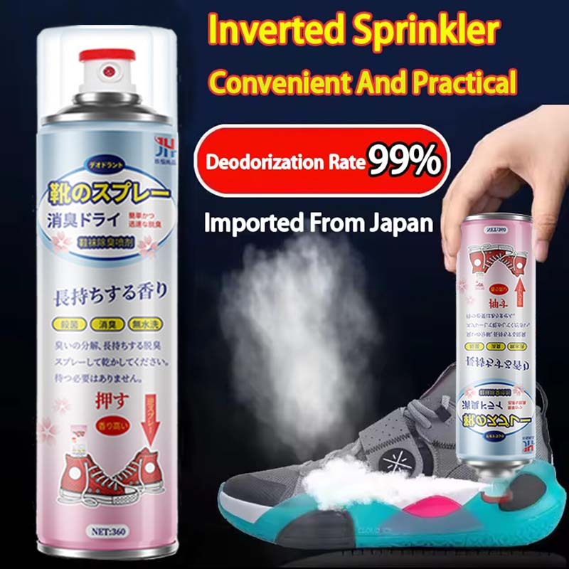 Japan Shoe Deodorizer 360ml shoe Deodorant Spray Shoe Freshener odor ...