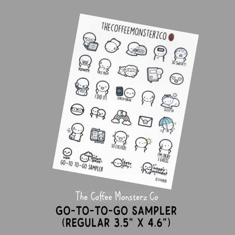 The Coffee Monsterz Co TCMC "Go-To-To-Go Sampler" Regular | Shopee ...