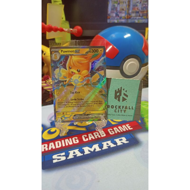 Pokemon TCG - PAWMOT ex 73/197 Double Rare - Obsidian Flames (Sealed ...