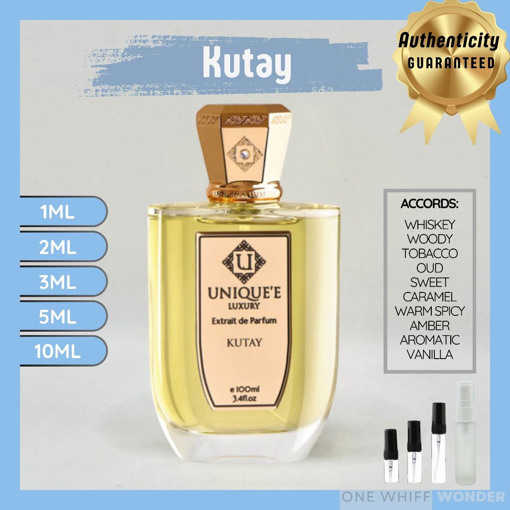 Unique'e Luxury Kutay (1mL, 2mL, 3mL, 5mL or 10mL) ONE WHIFF WONDER ...