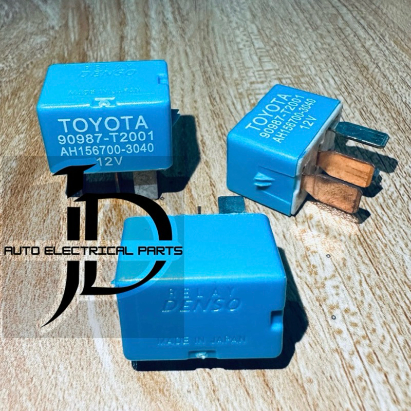 DENSO RELAY ORIGINAL 4PIN 12V 30AMP | Shopee Philippines